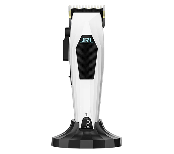 JRL Professional 3000C Mini Hair Clipper w/ Taper Blade White 3000CW-T