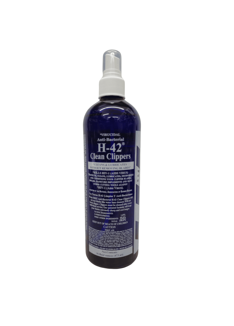 H-42 Clean Clippers Blade Cleaner Spray 16oz
